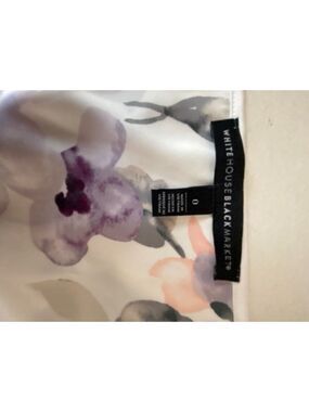 White House Black Market | Tops | White House Black Market White Purple ...